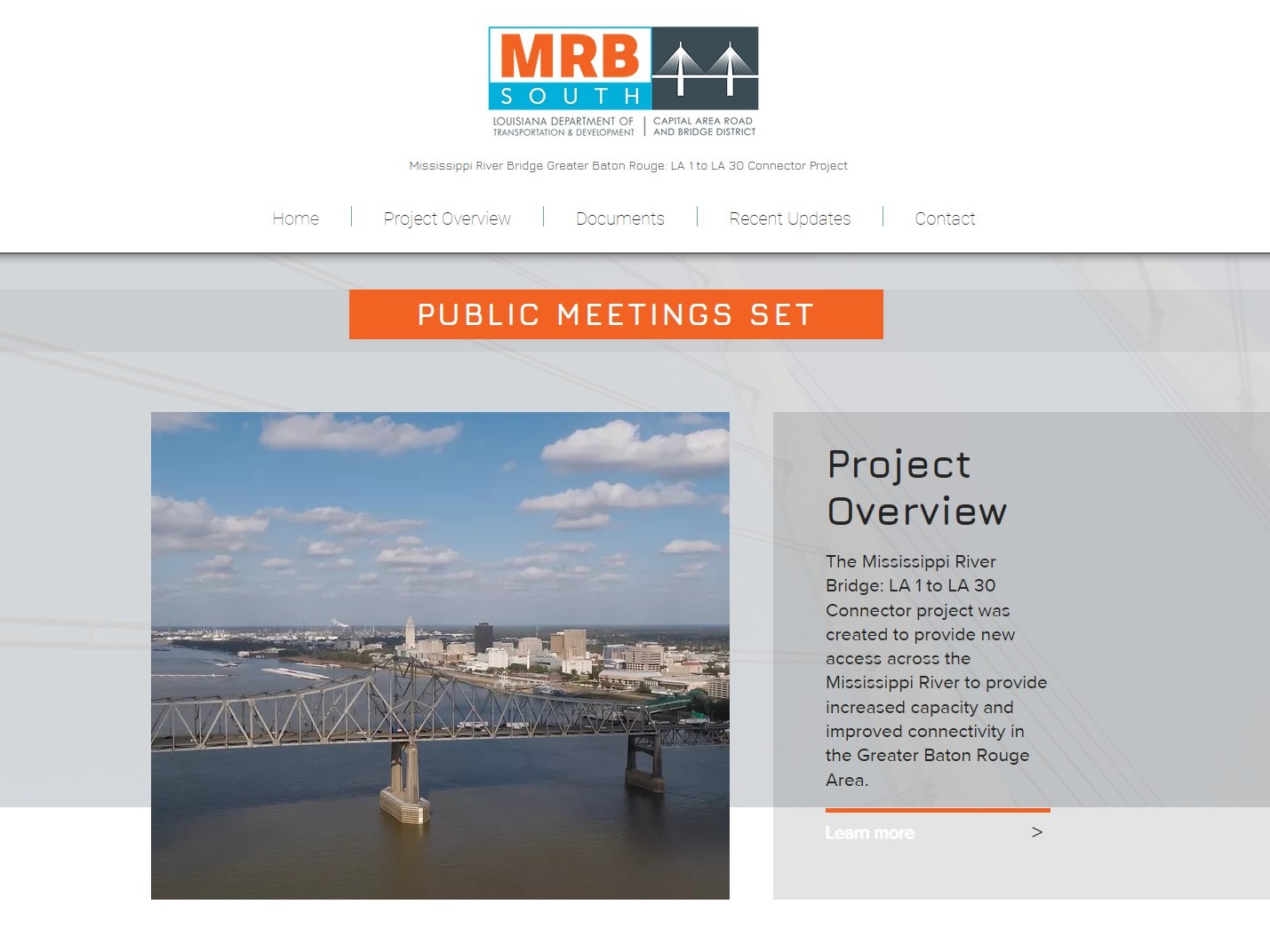 MRB South Preliminary Alternatives Map